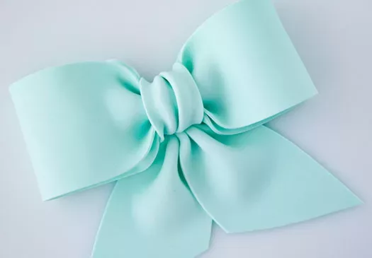 How to make a gum paste bow update - Cake Journal
