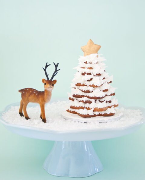 How to make a gingerbread Christmas cookie tree • Cake Journal