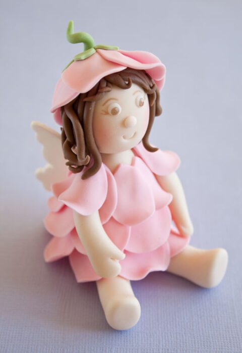 How to make a flower fairy cake topper • Cake Journal