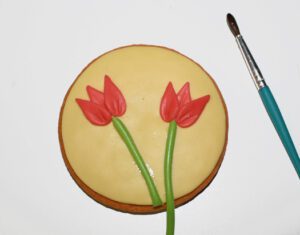 How to Make Tulip Cookies • CakeJournal.com