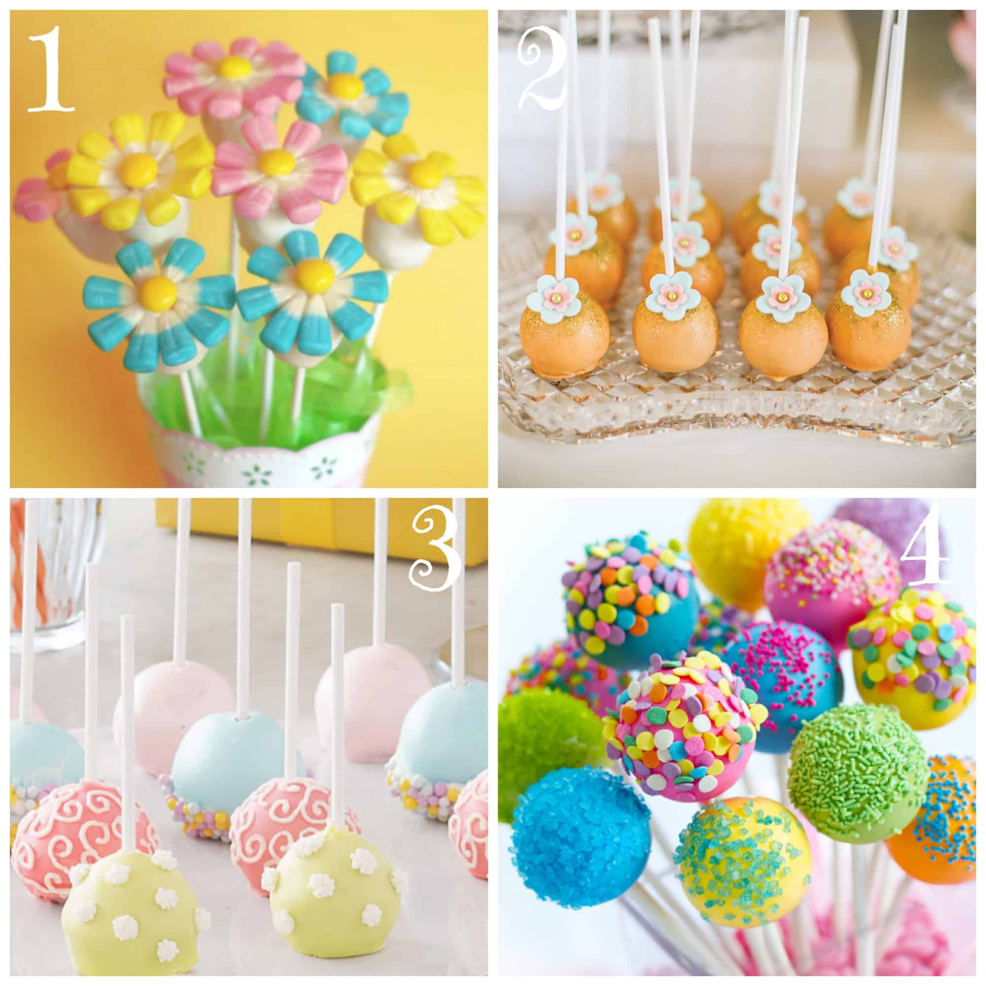 Top 8 Festive Spring Cake Pops Cake Journal