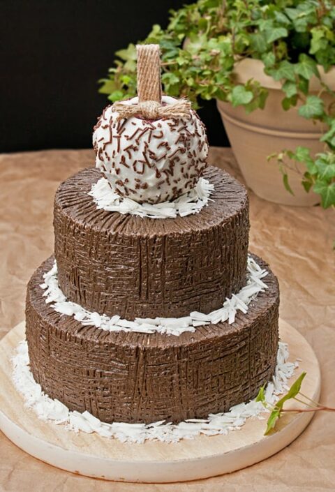 How to decorate a cake with just a fork • Cake Journal