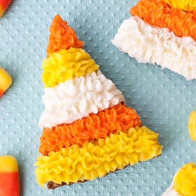 Tutorial: Candy Corn Inspired Cookies - Cake Journal