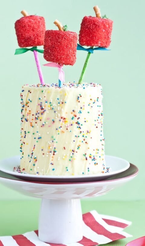 How To Make An Apple Pops Cake • Cake Journal