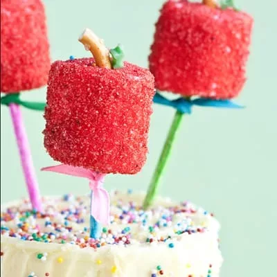 How To Make An Apple Pops Cake - Cake Journal