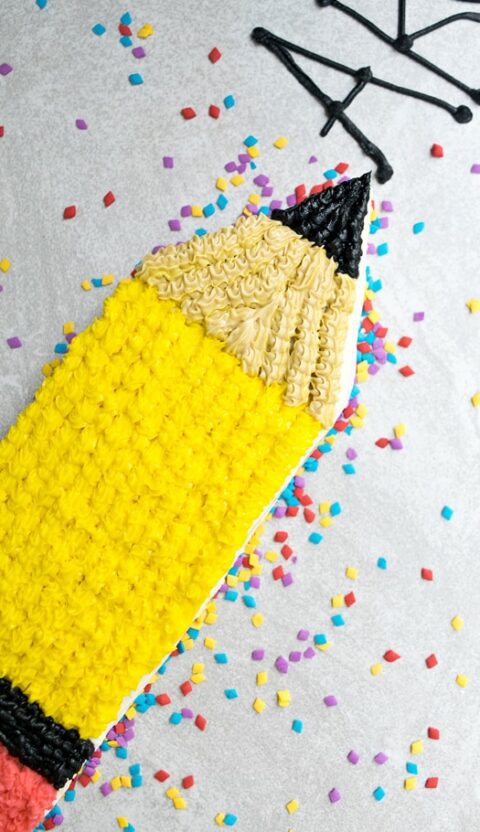 How To Make A Pencil Cake
