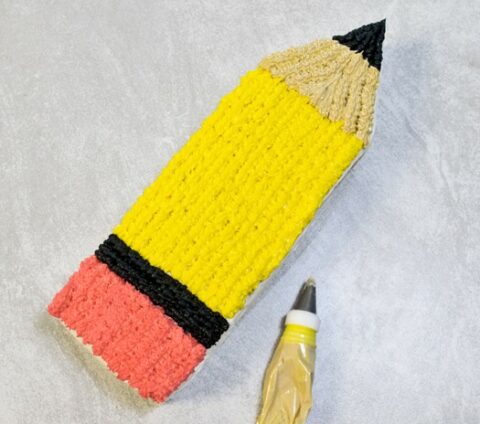 How To Make A Pencil Cake