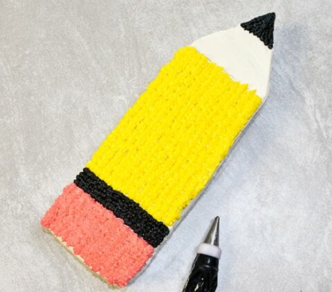 How To Make A Pencil Cake
