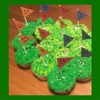 Golf Cupcakes Tutorial • CakeJournal.com