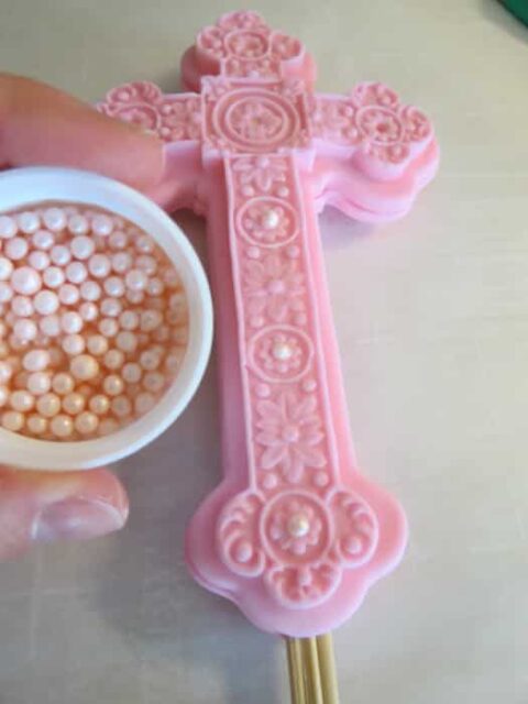 How to Make a Fondant Cross Cake Topper • Cake Journal